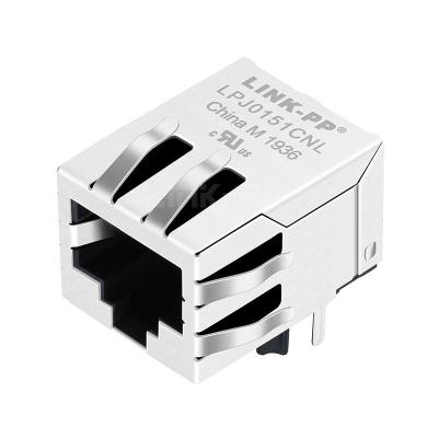 Китай WE 74990110013 Совместимые LINK-PP LPJ0151CNL 10/100 Base-T Tab Down без светодиодной однопортовой защитой Новые RJ45 разъемы продается