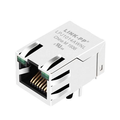 中国 WE 7499011225 互換LINK-PP LPJ1014AWNL 10/100 ベース-T 1x1 ポート Cat5e RJ45 モジュール式ジャック 販売のため