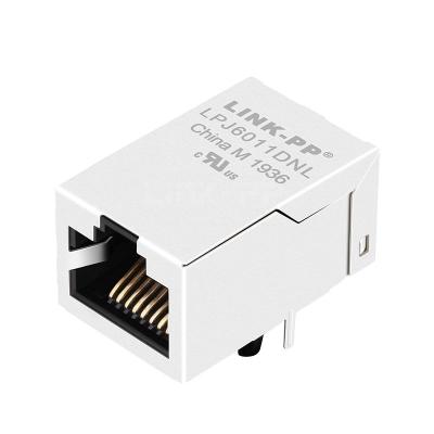 Cina Impulso JXR1-0005NLT Compatibile LINK-PP LPJ6011DNL 10/100 Base-T Tab Up senza porta singola Led 8P8C Prezzo del connettore RJ45 in vendita