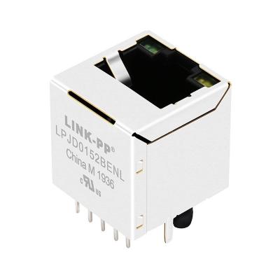 China Belfouse SI-46004-F Compatible con LINK-PP LPJD0152BENL 10/100 Base-T Vertical RJ45 Fastjack LED verde y amarillo en venta