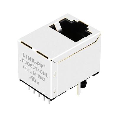中国 パルス JXD3-0003NL コンパティブル LINK-PP LPJD6314DNL 10/100 LEDなし 垂直 LAN イーサネット RJ45 販売のため