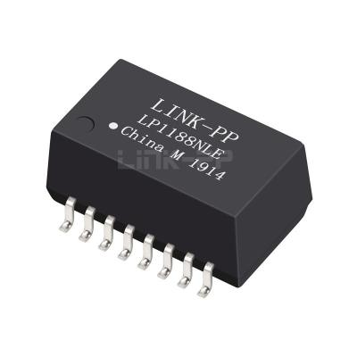 Cina LP1188NLE 10/100 BASE-T Single Port SMD 16 Pin Telecom Transformer in vendita