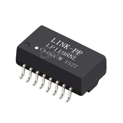 Cina TS8121AM compatibile con LINK-PP LP1198NL 10/100 Base-T Single Port SMT 16 PIN Telecom Ethernet Lan Magnetics in vendita
