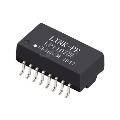 Cina LP1107NL 10/100 Base -T Single Port SMD 16 Pin Lan Transformer Moduli in vendita