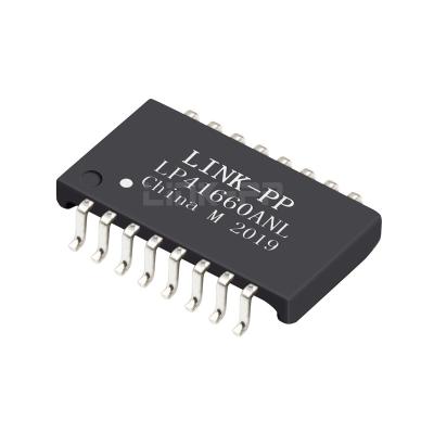Cina YDS 15FB-36CNL Compatibile LINK-PP LP41660ANL 1000 Base-T Single Port SMD 16PIN PoE+ Ethernet Lan Transformer in vendita
