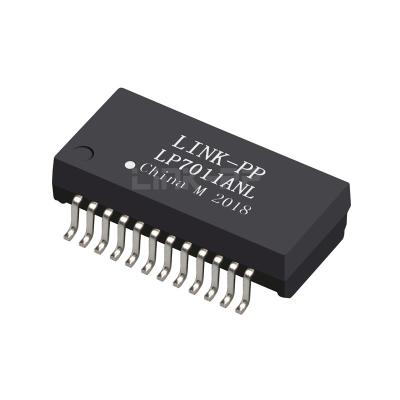 Cina X Multiple XF-GH-002 Compatibile LINK-PP LP7011ANL 10G Base-T Single Port SMD 24 PIN Low Profile PoE Lan Magnetics in vendita