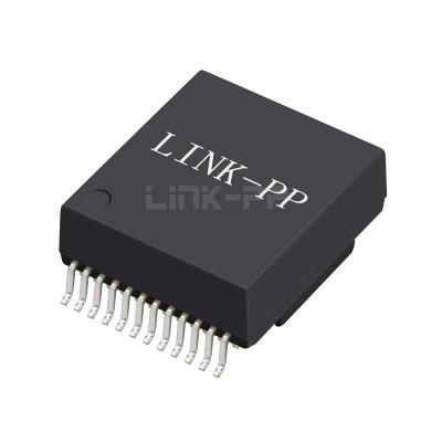 Cina Impulso H7019FNL Compatibile LINK-PP LP7019FNL 10G Base-T Single Port SMD 24 PIN POE+ Ethernet Transformer in vendita