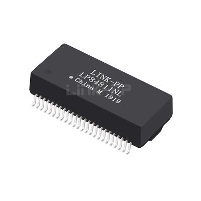 Cina LP84811NL 10/100/1000 Moduli di trasformatore Ethernet SMD a doppia porta PoE a 48 pin in vendita