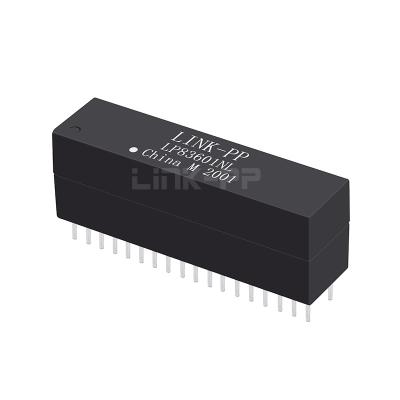 Cina DG36001G compatibile con LINK-PP LP83601NL 100/1000 Base-T Dual Port SMD 36PIN Telecom Ethernet Lan Transformer Moduli in vendita