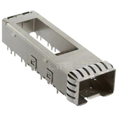 中国 2057021-1 シールド 16 Gb/s SFP+ケージ 1x1 ポート 穴を溶接 NO ライトパイプ 販売のため