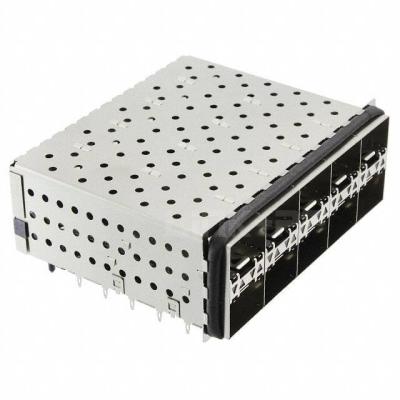 Cina TE 2169678-5 SFP+ Cage 2x5 Port con connettore integrato incluso Lightpipe Elastomeric Gasket in vendita