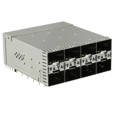 Cina 2180324-6 zSFP+ Cage Assembly 2x4 Port con connettore integrato inclusa Lightpipe in vendita