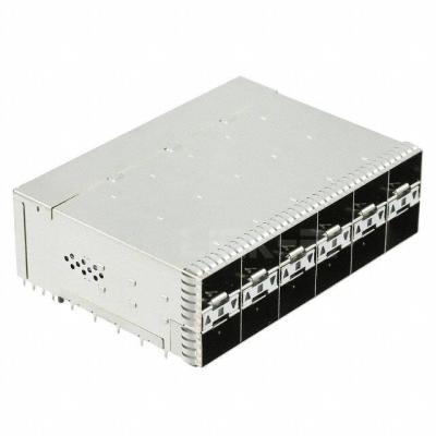 Cina TE 1-2198339-9 zSFP+ Receptacle con cage ganged (2x6) connettore 240 (20 x 12) posizione in vendita