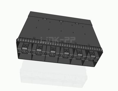 Cina TE 2291491-1 zSFP+ Ricevitore con cage ganged (2x6) connettore 32 Gb/s sorgenti esterne inclusa Lightpipe in vendita