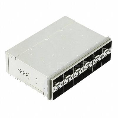 Cina 1-2198339-7 TE ZSFP+ ricevitore con cage ganged (2x6) connettore 32 Gb/s inclusa Lightpipe in vendita