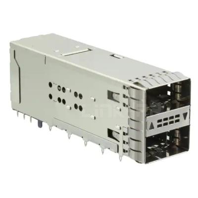 中国 TE 2227666-3 ZQSFP+ 収納器 カード付き (2x1) コンネクタ ライトパイプを含む 販売のため