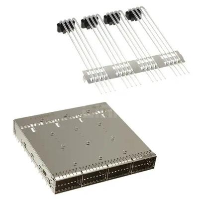 Cina 4-2338495-1 TE OSFP Cage Ganged (1 x 4) connettore incluso Lightpipe in vendita