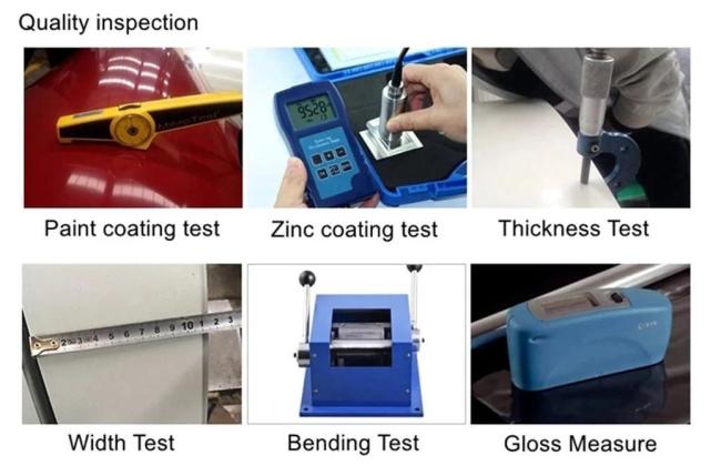 High-Quality ASTM AISI 0.12~1.5mm Thickness Customized Color Coated SGCC/Sgcd Dx51d Dx52D Dx53D with Good Quality and Competitive Price