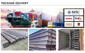 Good Price in Stock Bridge Construction Sev245 E355dd H/I Beam Steel Structura