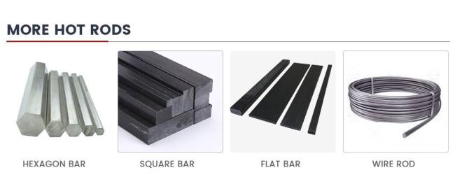 Polished Alloy Iron Mild Carbon JIS AISI 1084 4140 4340 ASTM A36 Q235 S235 Carbon Steel Square Steel Solid Rod/Bar