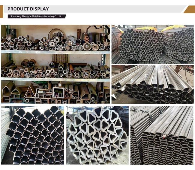 Galvanized Special Shaped Carbon Steel Pipe Oval Straight Steel Tube
