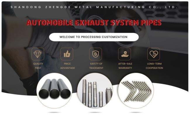 Stainless Steel Car Exhaust Pipe Factory Direct Sales
