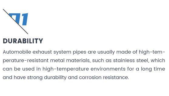 Stainless Steel Car Exhaust Pipe Factory Direct Sales