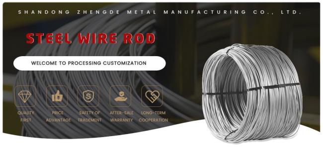Excellent Quality C1022 Nails Making Steel Wire Rod 5.5mm 6.5mm Carbon Steel Wire Coil