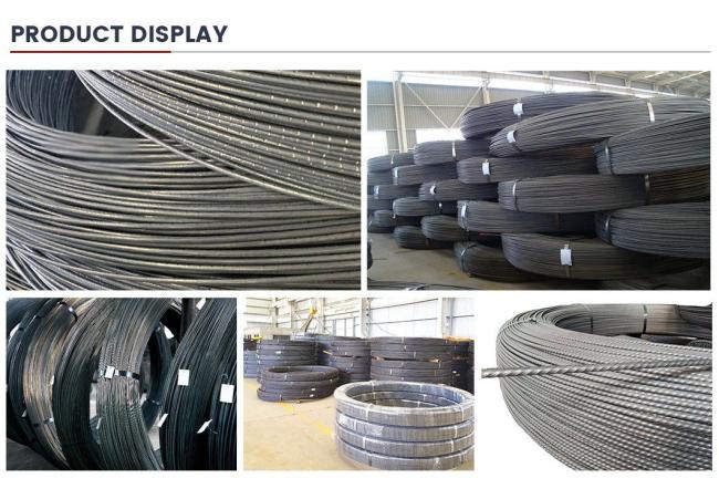 Indented PC Wire Low Relaxation Prestressed Concrete Steel Wire with Cheap Price
