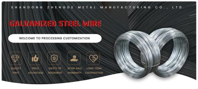 High Strength 0.7mm 1.2mm Galvanized Steel Wire High Tensile Galvanized Spring Galvanized Iron Metal Wire