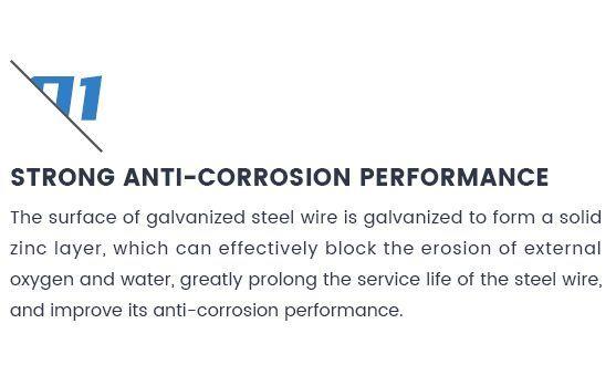 High Strength 0.7mm 1.2mm Galvanized Steel Wire High Tensile Galvanized Spring Galvanized Iron Metal Wire