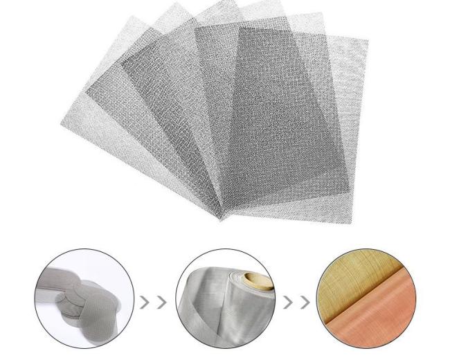 Factory Stainless Steel Duplex Wire Mesh Ss 304 316/Galvanized Square Woven Filter Plain Twill Dutch Knitted Sintered Mesh