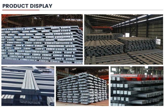 High Carbon Rectangle Bar Carbon Iron Mild Steel Square Bar Ms Solid Carbon Steel Billet Square Rod Bar A36, Q235, Q345, , A572 Billet Price