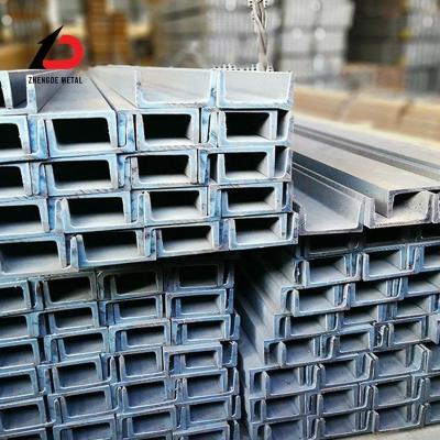 U C Channel 50-400mm Ms S235jr A36 U Channel C Channel Steel Galvanized /Black U