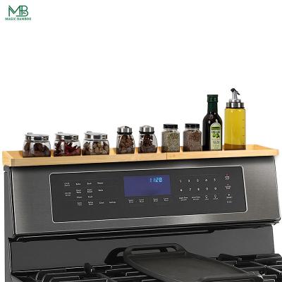 중국 에코 친화적 인 향신료 저장용 대나무 자기 스톱톱 셰프 판매용