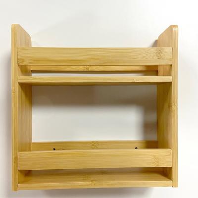 Chine 28x28x8cm plateau porte-épices en bambou pour tiroir armoire de cuisine organisation à 3 niveaux à vendre