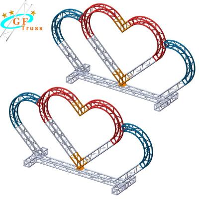 Chine Système en aluminium de botte de botte de voûte de forme d'amour pour épouser le dos de baisse de support à vendre