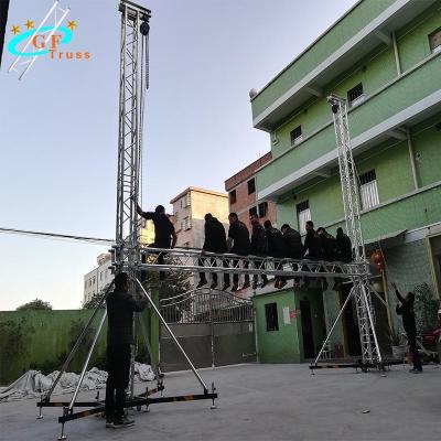 Chine Botte en aluminium de la broche du DJ 6082 extérieurs mobiles pour l'événement de concert à vendre