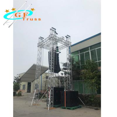 Chine ligne vocale système de son de haut-parleur de botte de 12M Height Aluminum Spigot de rangée à vendre