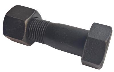 China Bolt Track Shoe HRC 50-56 Surface Hardness Plain Zinc Coating Full Thread Coverage for sale
