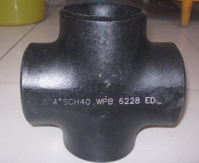 Cina Acciaio al carbonio trasversale a 4 pollici senza cuciture della saldatura testa a testa di SCH40 WPB 6228 ED in vendita