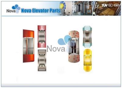 Cina Cabine dell'elevatore dell'acciaio inossidabile della linea sottile, cabina commerciale dell'elevatore di osservazione in vendita