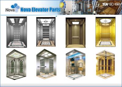 Cina Cabine dell'elevatore del locale macchine per gli elevatori del passeggero, 1.0m/s a 1.75m/s in vendita