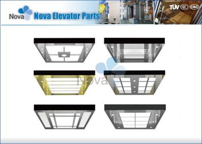 Cina Soffitto della cabina dell'ascensore/elevatore del passeggero, soffitto su misura dell'elevatore in vendita