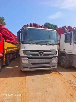 중국 56m Sany 사용 된 콘크리트 펌프 트럭 2019년 44000KG 판매용