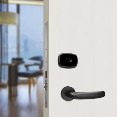 China Hotel RFID Key Card Lock M102 MF RFID Door Handle With Management Software System for sale