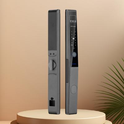 China Broken Bridge Smart Lock Sliding Door Side Sliding Door Fingerprint Lock for sale