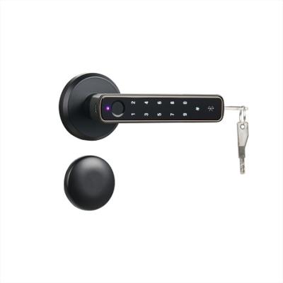 China Tuya Fingerprint Door Lock Digital Electronic Unlock via Smartlife Tuya APP for sale