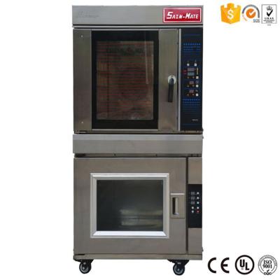 China Sain Mate 4 Bandejas Ar Quente Elétrico Convecção 10 Bandejas para Preparar Pão Baguete Torradas Forno Combinado à venda