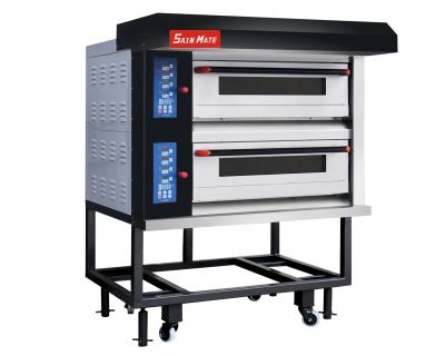 China Fabricante de Oven From Guangzhou Bakery Equipments do gás das bandejas da plataforma 4 do companheiro Sgc-2yg 2 de Sun à venda